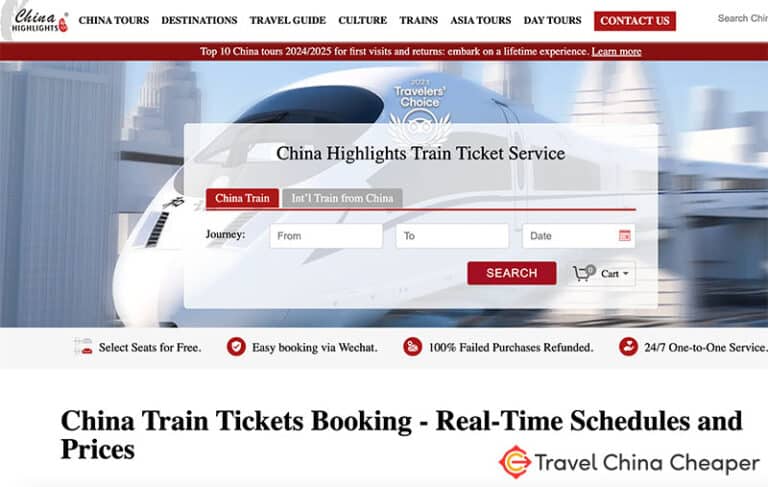 How to Buy Train Tickets in China as a Foreigner in 2025