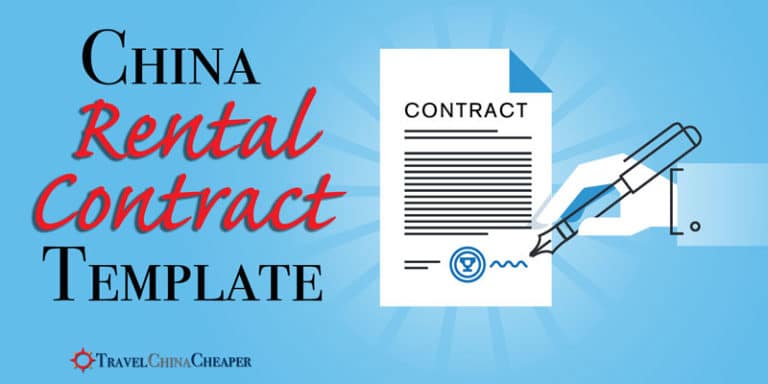 Chinese Rental Contract Template | Bilingual Chinese-English Agreement