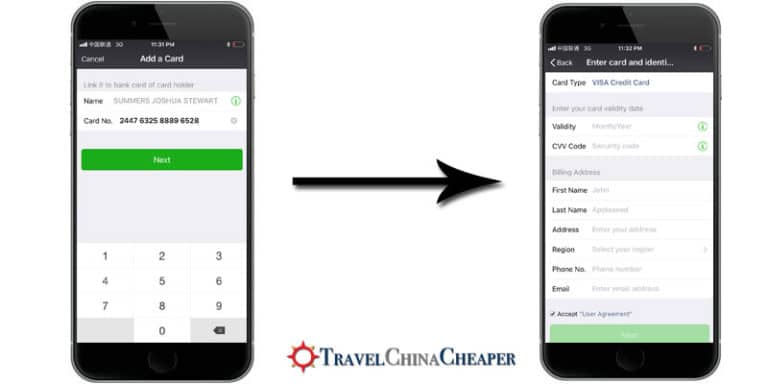 How to Add a Foreign Credit Card to WeChat Pay (my experience)