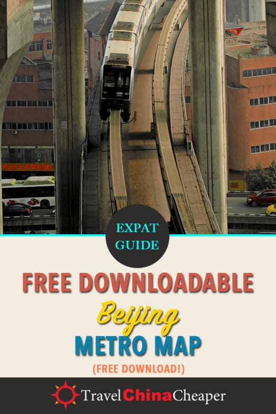 Free Downloadable Beijing Subway Map for Tourists in 2023