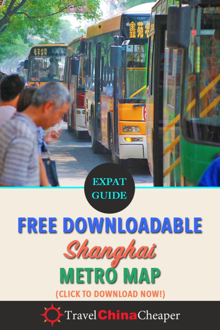 Downloadable Shanghai Metro Map 2023 | China Travel Resources