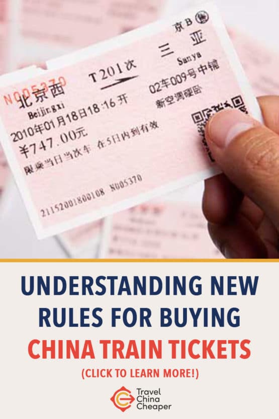 Understanding the Rules for Buying China Train Tickets