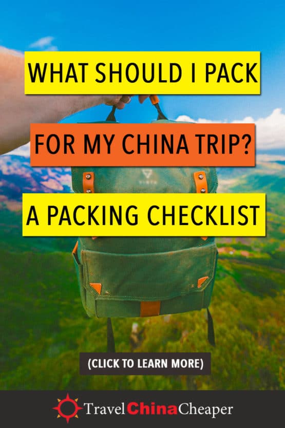 What to Pack for China in 2023 (+ Free PDF Checklist!)